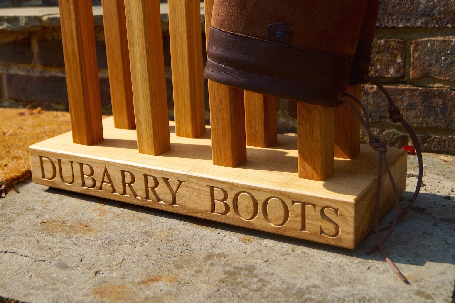 Welly Boot Stands | View Options | MakeMeSomethingSpecial.com