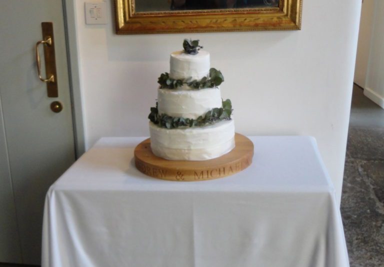 Personalised Wedding Cake Boards | MakeMeSomethingSpecial.com