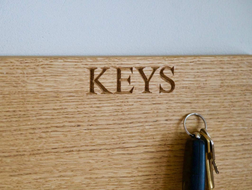 Wooden Key Racks & Organisers | MakeMeSomethingSpecial.com