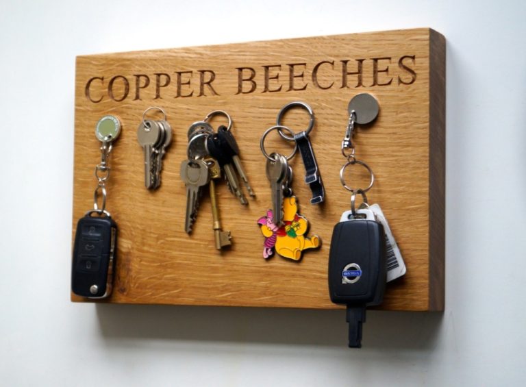 Wooden Key Racks & Organisers | MakeMeSomethingSpecial.com