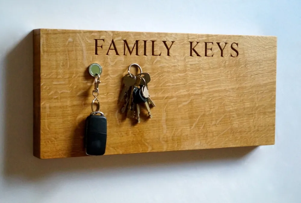 Wooden Key Racks & Organisers | MakeMeSomethingSpecial.com