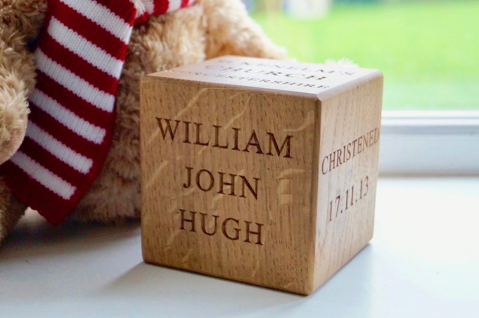 Christening / Baptism Blocks | MakeMeSomethingSpecial.com