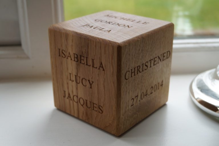 Christening / Baptism Blocks | MakeMeSomethingSpecial.com