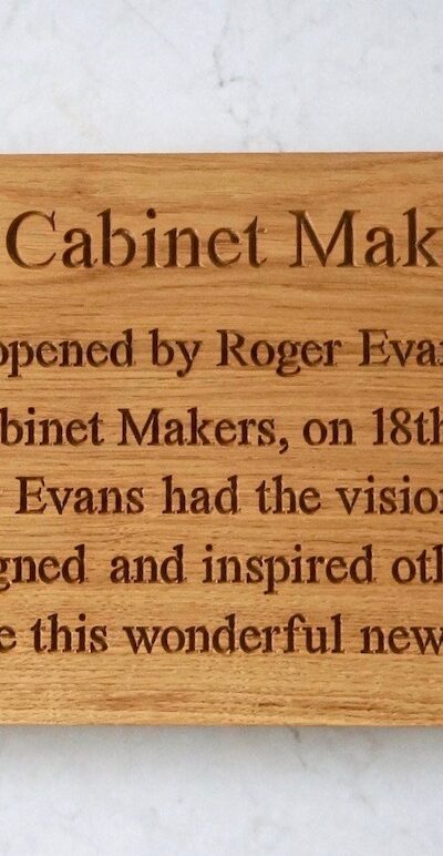 Engraved Wooden Memorial Plaques | MakeMeSomethingSpecial