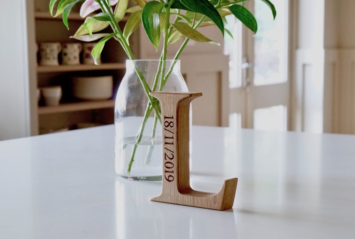 Engraved Alphabet Letters | MakeMeSomethingSpecial.com