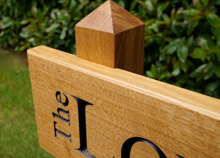 Premium Free Standing House Signs | MakeMeSomethingSpecial.com