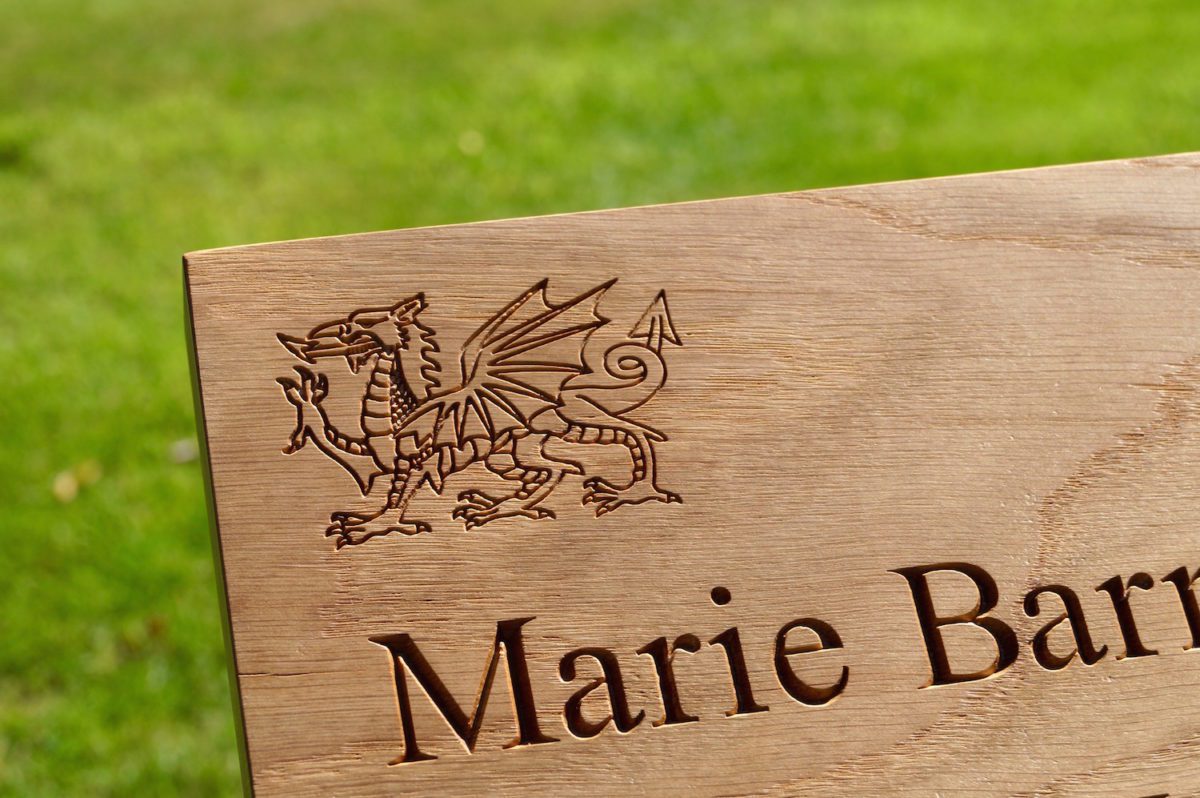 Engraved Wooden Grave Markers | MakeMeSomethingSpecial.com