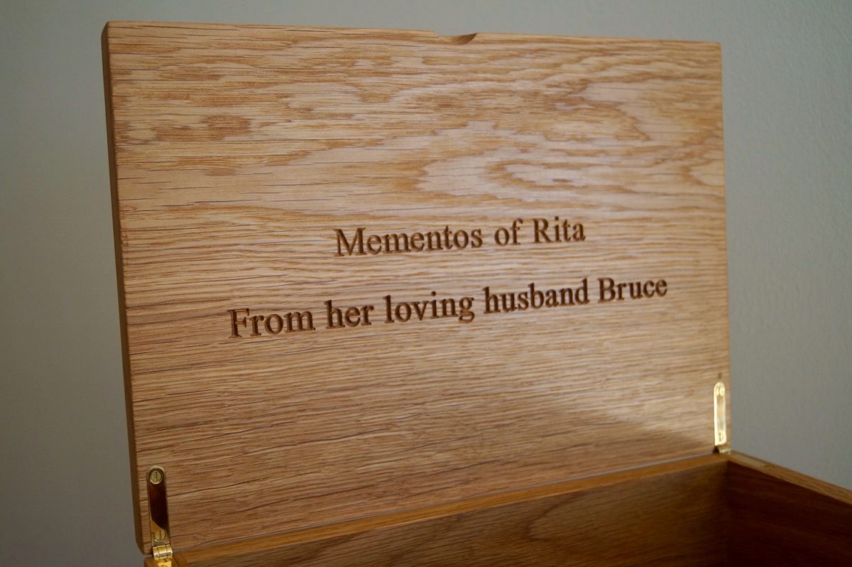 Personalised Wooden Box with Hinged Lid | MakeMeSomethingSpecial