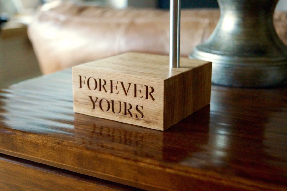 Personalised Wooden Watch Stand | MakeMeSomethingSpecial