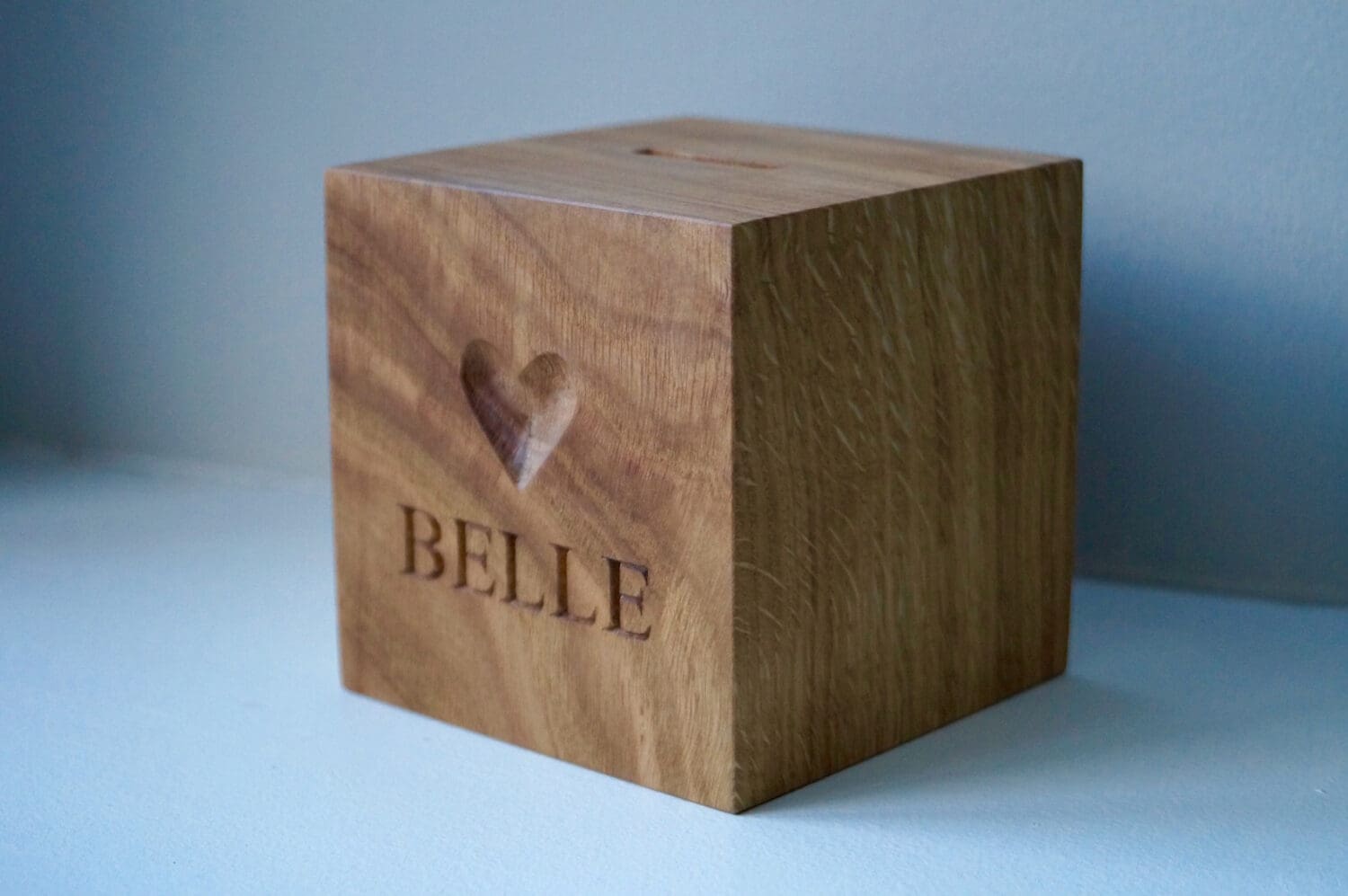 Personalised Wooden Money Box | MakeMeSomethingSpecial.com