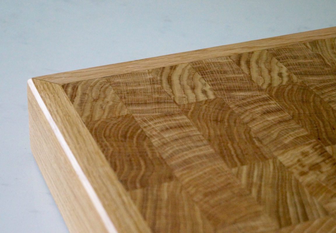 Framed End Grain Chopping Board | MakeMeSomethingSpecial
