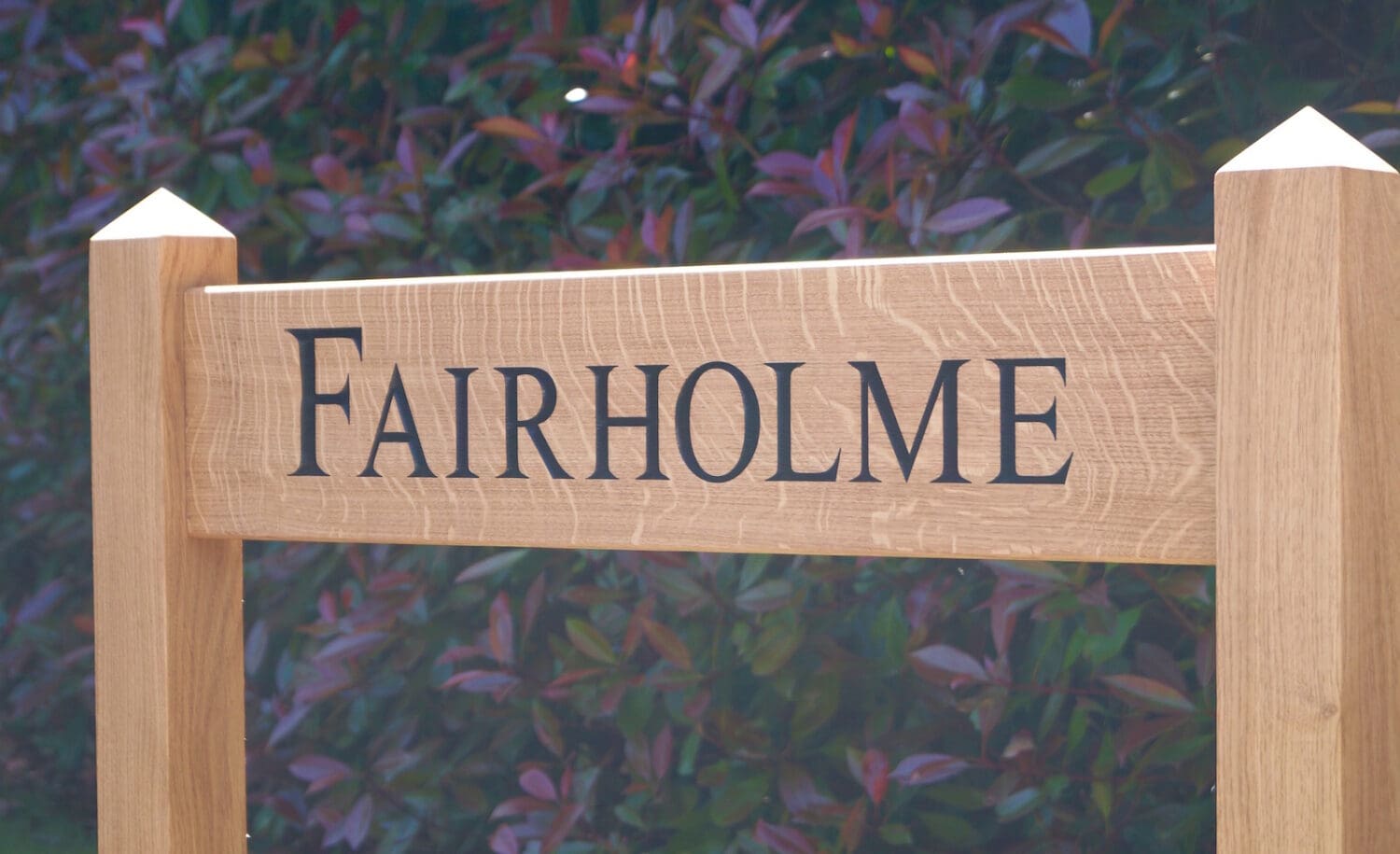 Premium Double Post House Signs | MakeMeSomethingSpecial.com