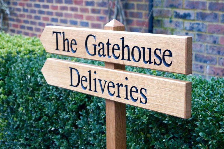 Engraved Free Standing Wooden Signs - Make Me Something Special