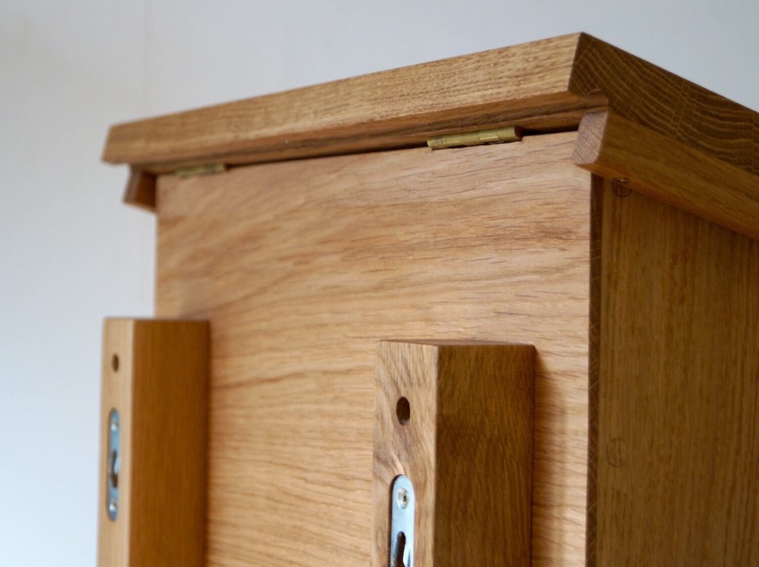 Personalised Wooden Post Box With Lock | MakeMeSomethingSpecial