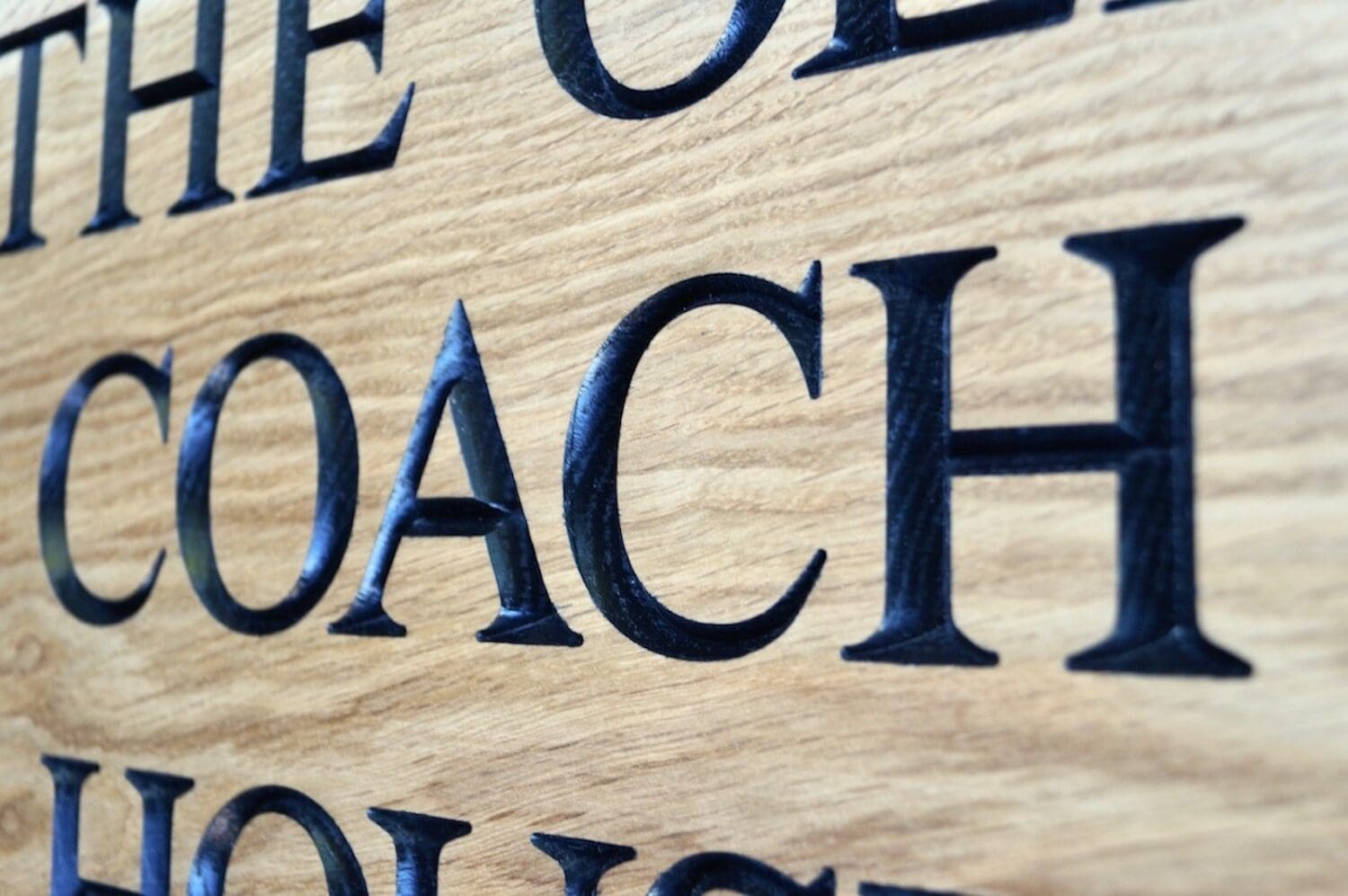 Rustic Wooden House Signs | MakeMeSomethingSpecial.com