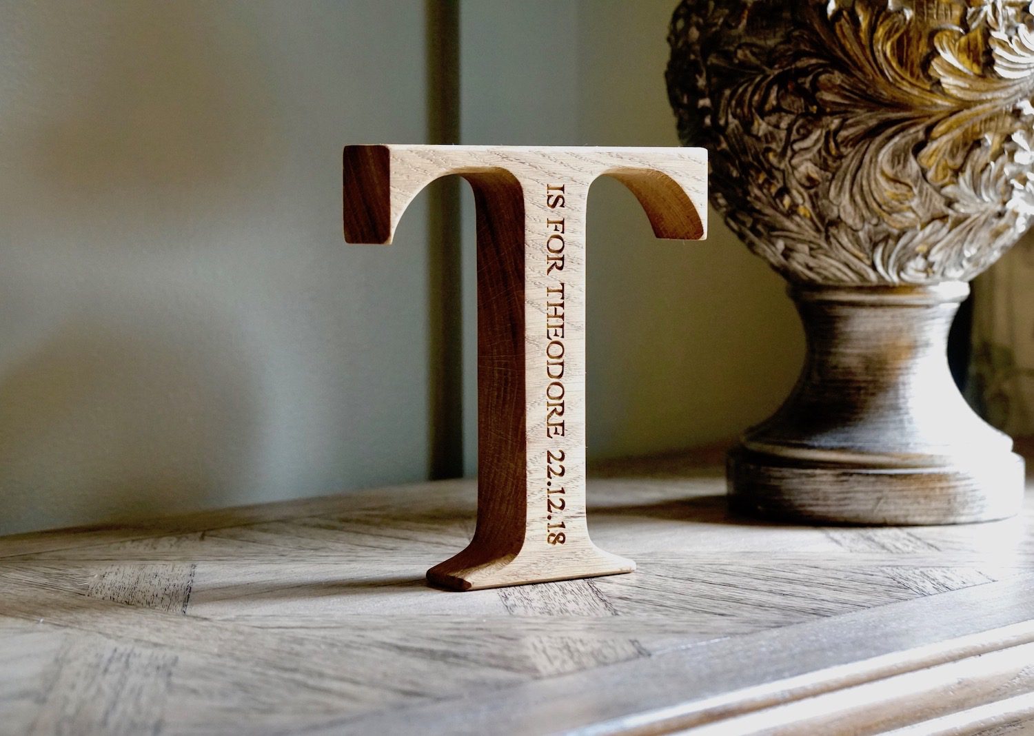 Engraved Alphabet Letters | MakeMeSomethingSpecial.com