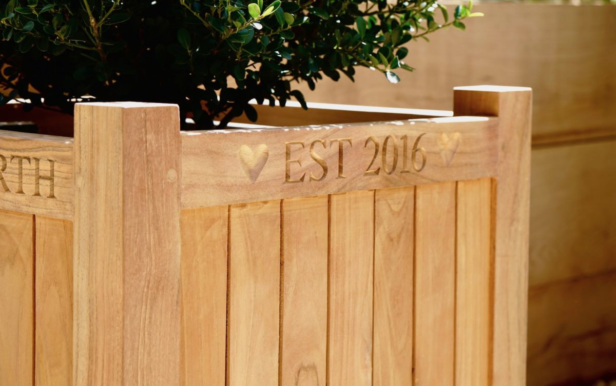Personalised Wooden Planter Boxes | MakeMeSomethingSpecial.com