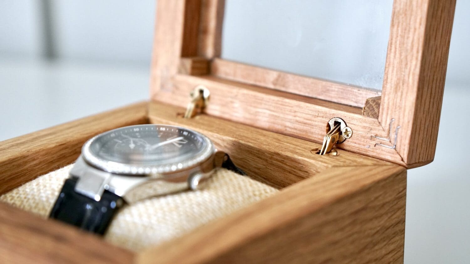 Personalised Wooden Watch Box | MakeMeSomethingSpecial.com
