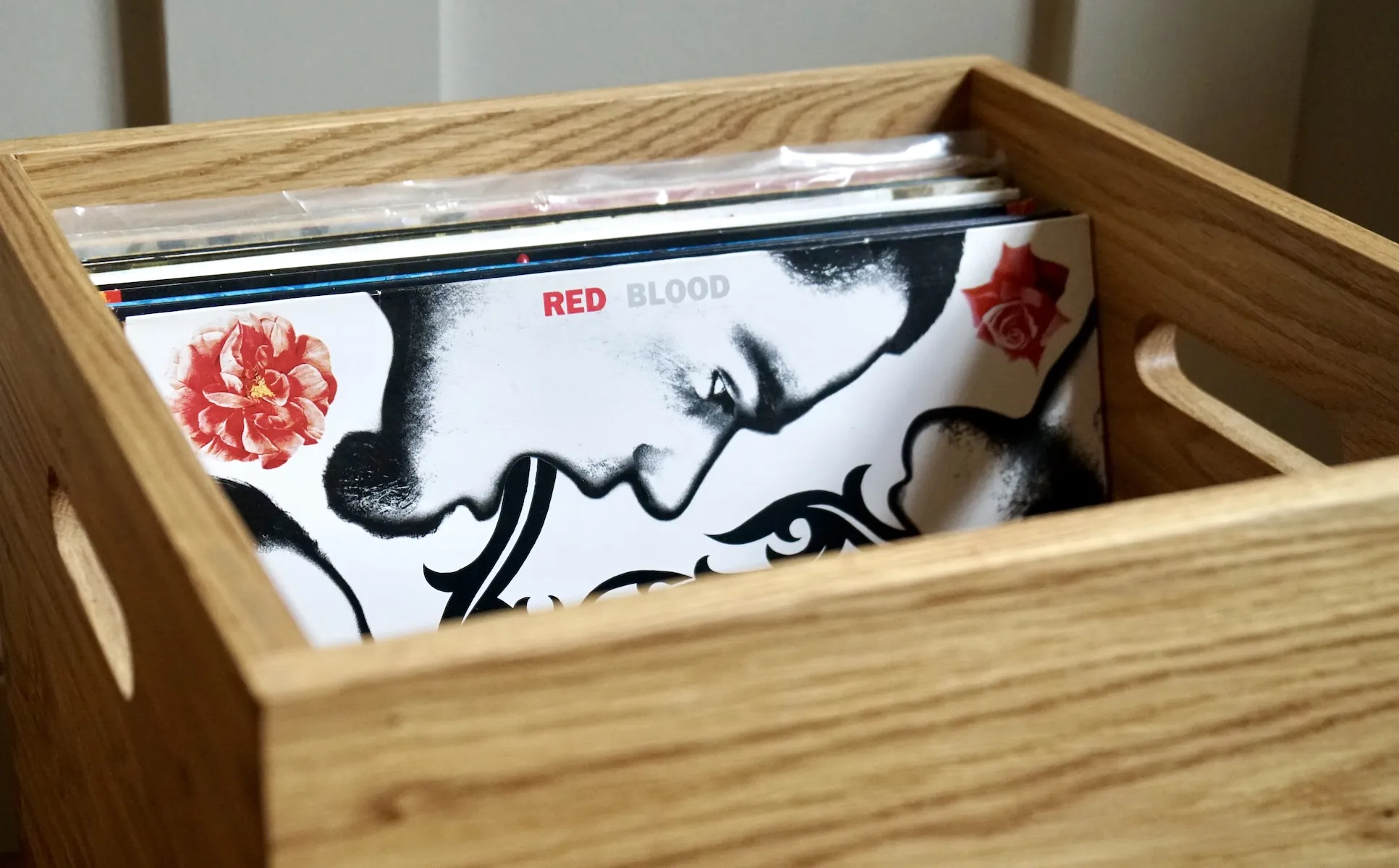 Personalised Vinyl Record Storage Box | MakeMeSomethingSpecial